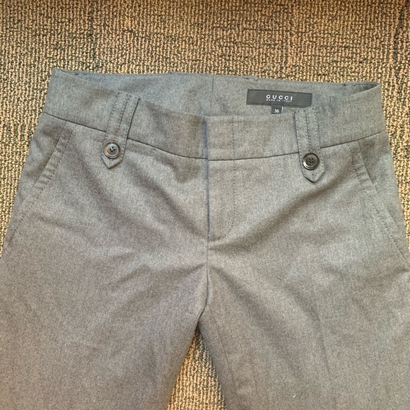Gucci | Pants & Jumpsuits | Gucci Tom Ford Era Wool Fashion Hip Huggers ...